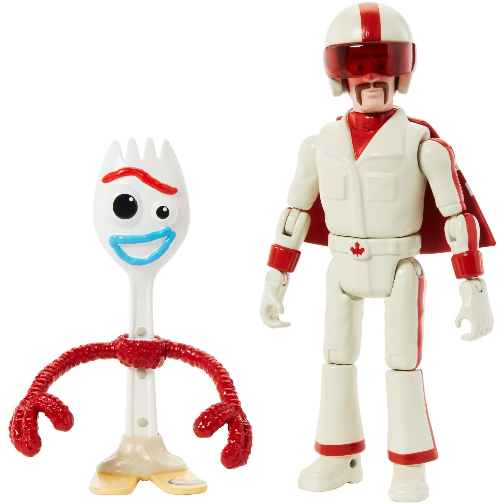 Disney/Pixar Toy Story 4: Duke Caboom & Forky Movie Figurines, 2-Pack ...