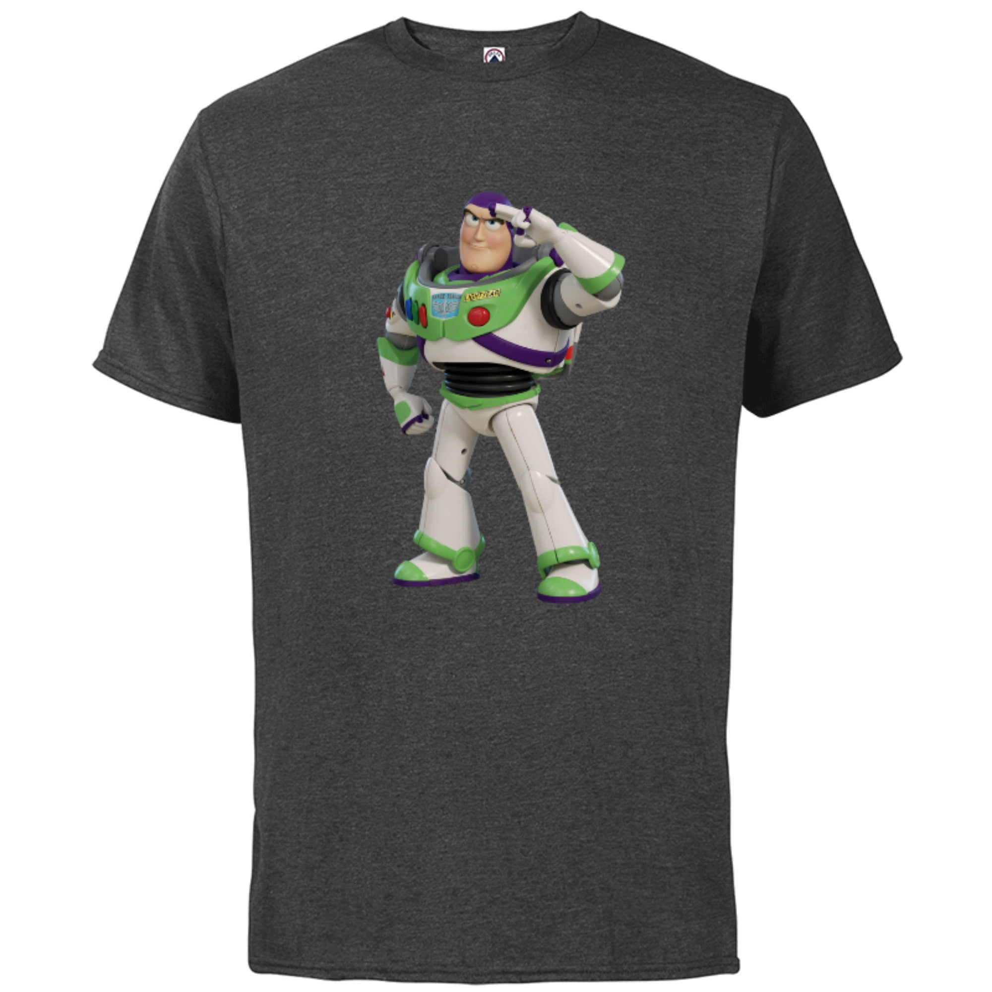 Disney Pixar Toy Story 4 Buzz Lightyear Hero Salute T-Shirt - Short ...