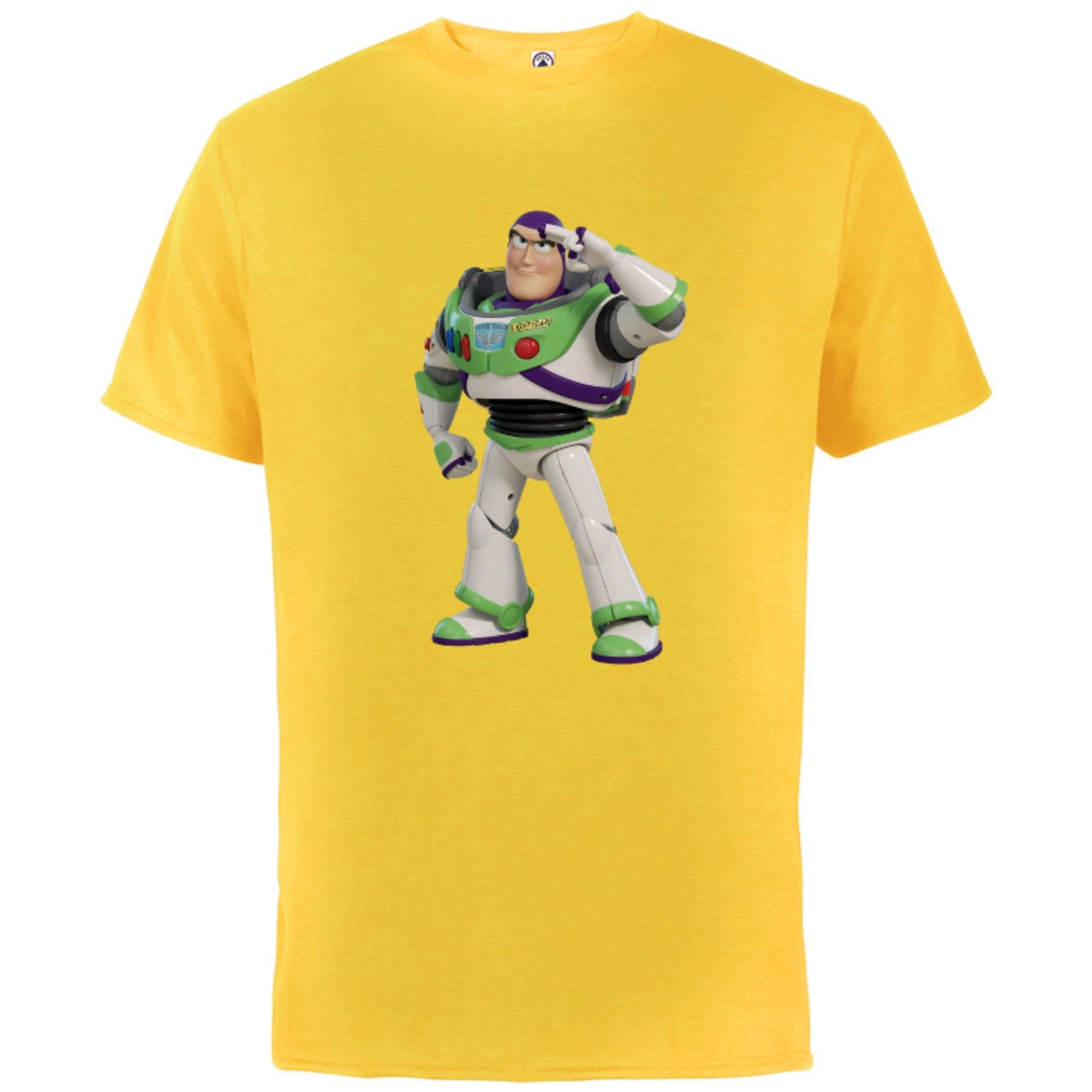 Disney Pixar Toy Story 4 Buzz Lightyear Hero Salute T-Shirt - Short ...