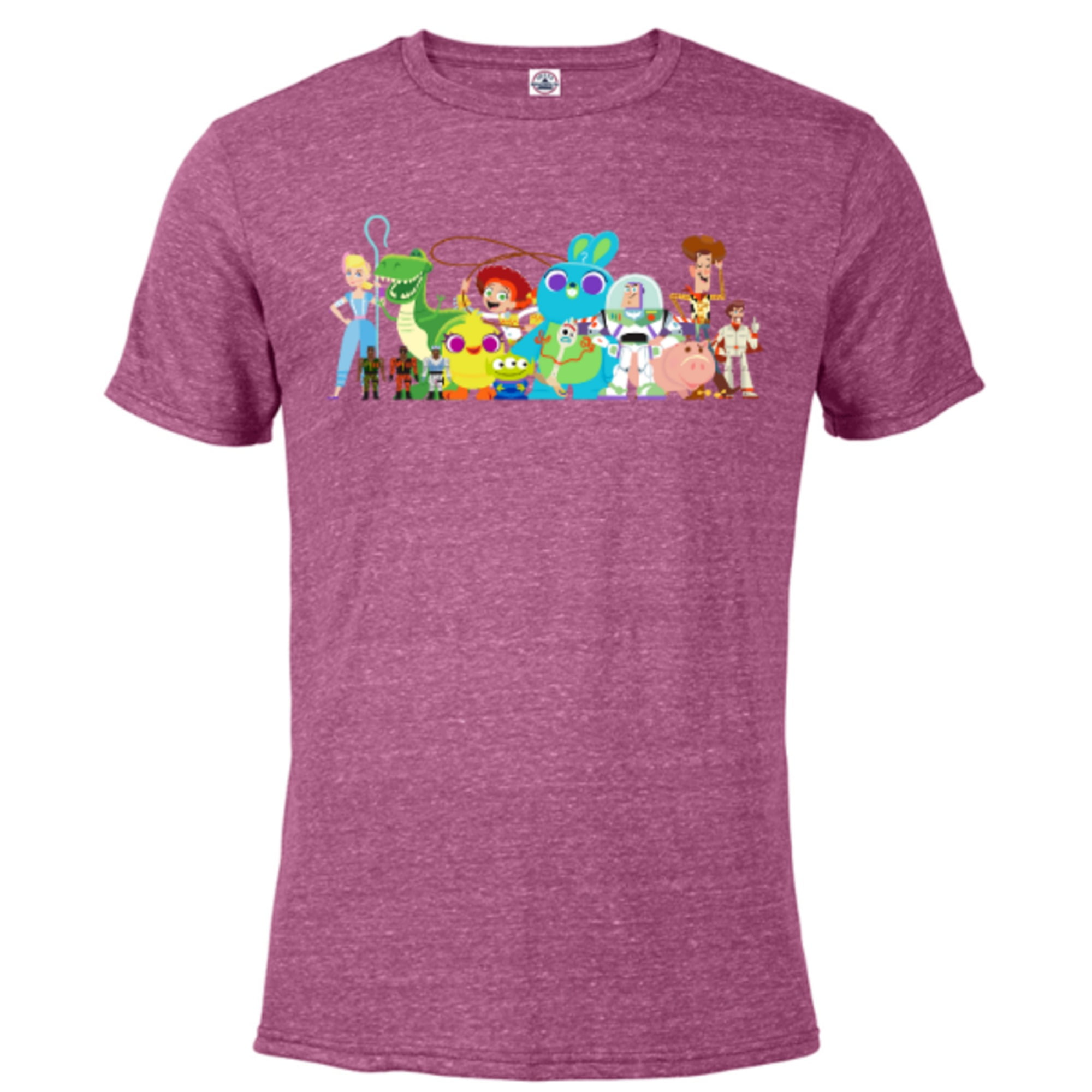 Disney Pixar Toy Story 4 Character Group Shot T-Shirt- Short Sleeve ...