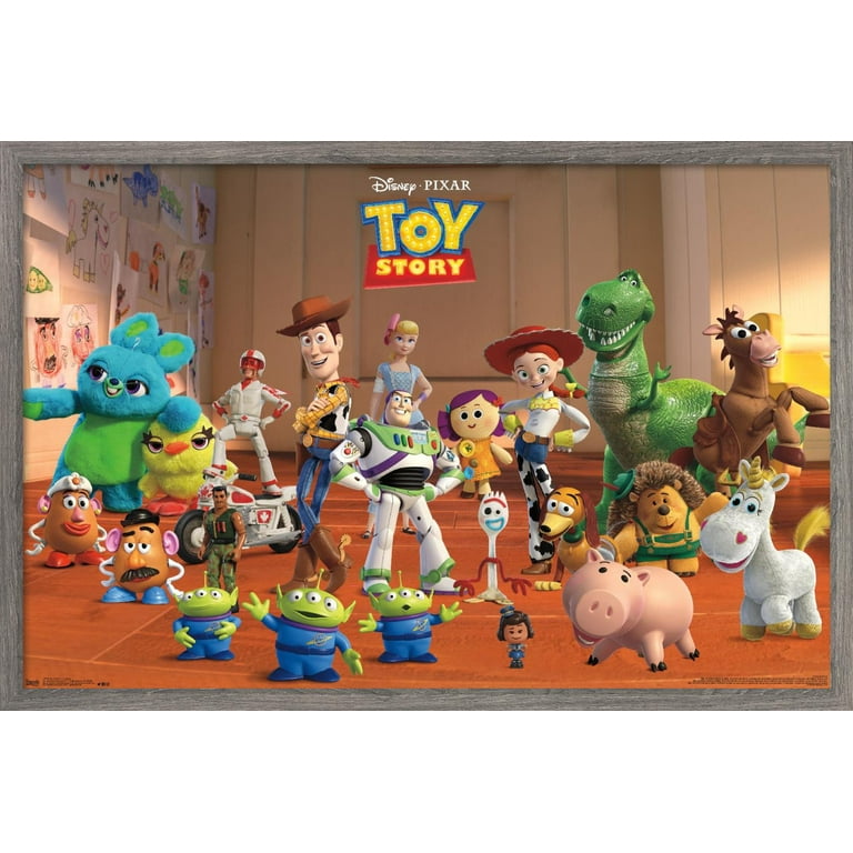 Disney Pixar Toy Story 4 - Collage Wall Poster, 14.725 Disney Pixar Toy Story 4 - Collage Wall Poster, 14.725