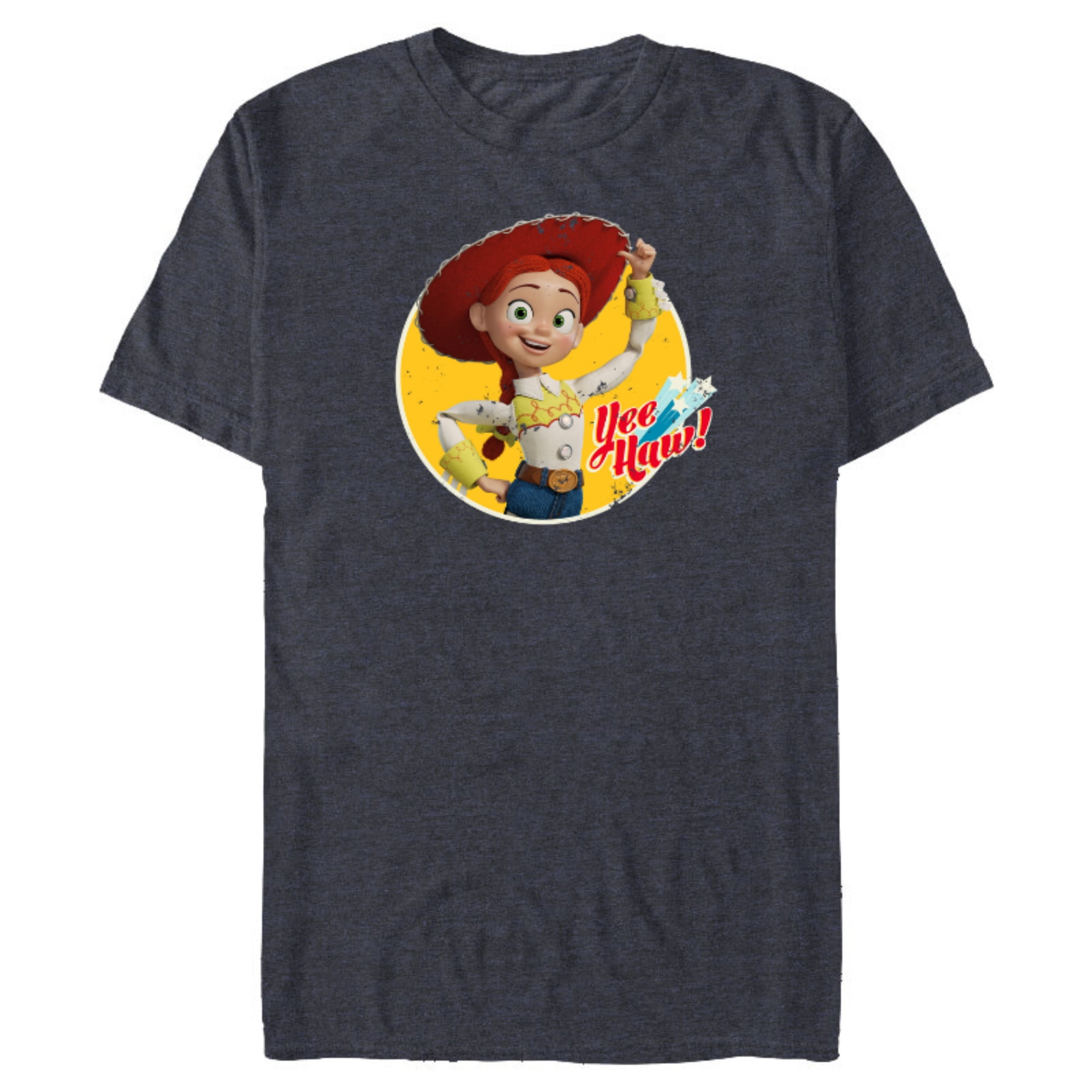 Disney Pixar Toy Story 4 Cowgirl Jessie Yee Haw T-Shirt- Short Sleeve ...