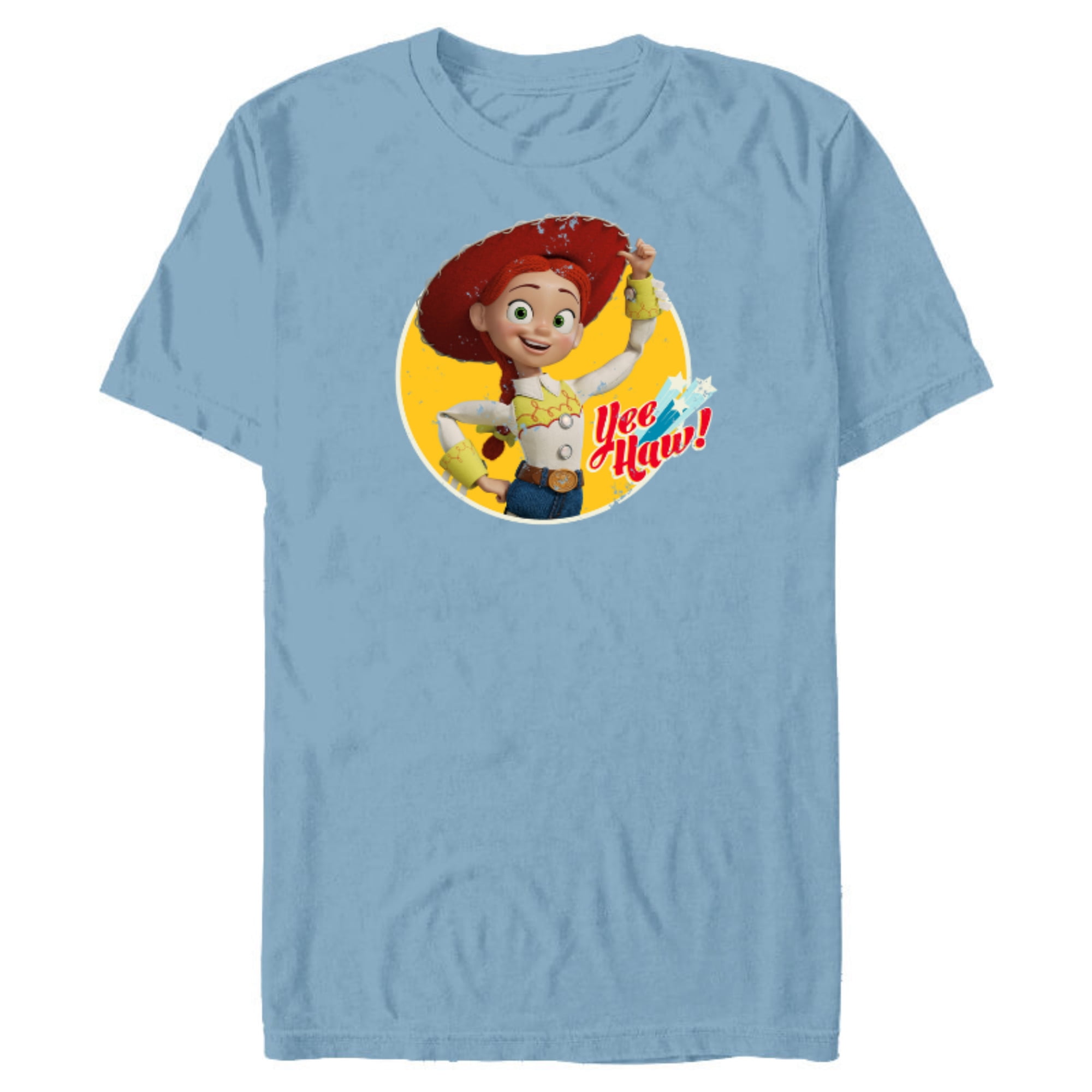 Disney Pixar Toy Story 4 Cowgirl Jessie Yee Haw T-Shirt- Short Sleeve ...