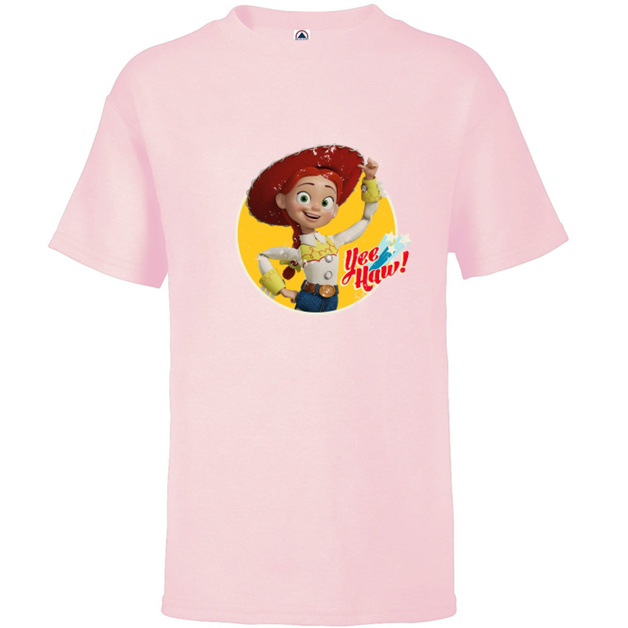 Disney Pixar Toy Story 4 Cowgirl Jessie Yee Haw T-Shirt - Short Sleeve ...