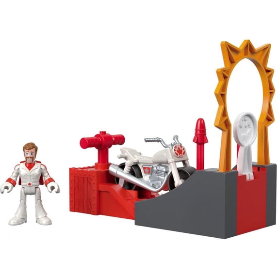 Imaginext Disney/Pixar Duke Caboom Toy Story 4 Stunt Set for Ages 3-8 ...