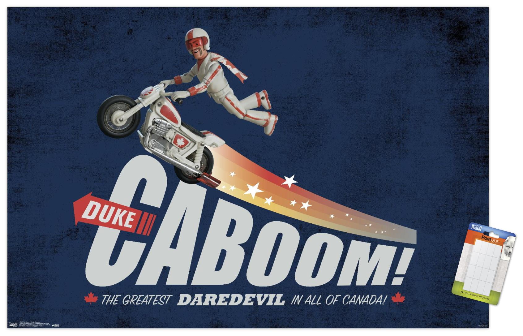 Disney Pixar Toy Story 4 - Duke Caboom Wall Poster, 22.375" x 34 ...