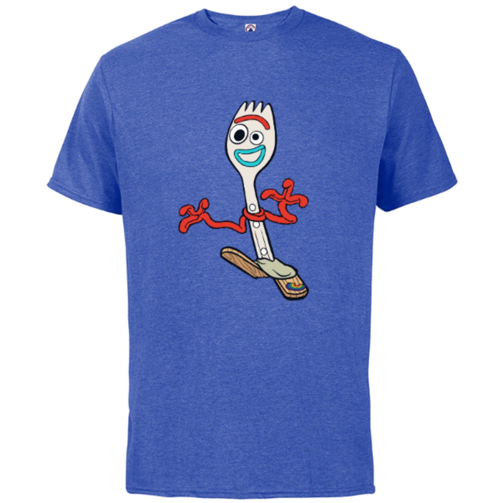 Disney Pixar Toy Story 4 Forky Running T-Shirt - Short Sleeve Cotton T ...