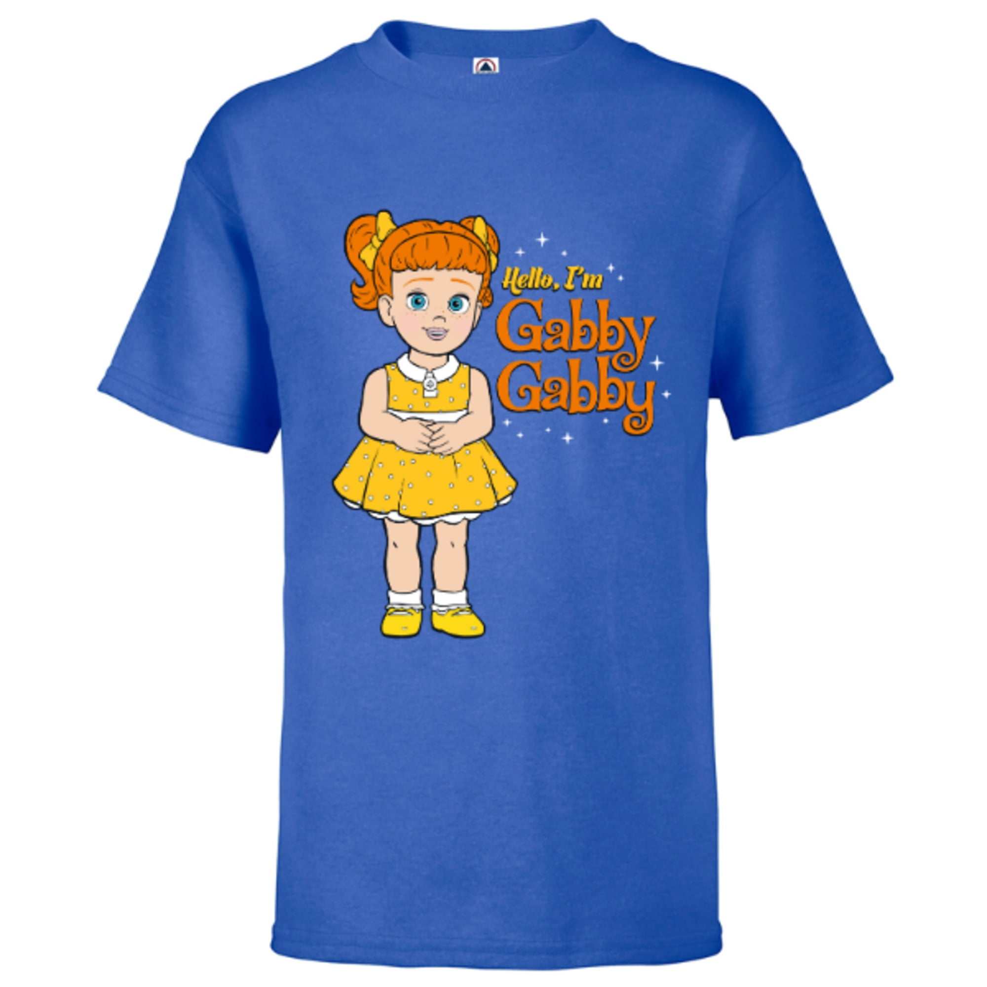 Disney Pixar Toy Story 4 Hello I'm Gabby Gabby T-Shirt - Short Sleeve T ...