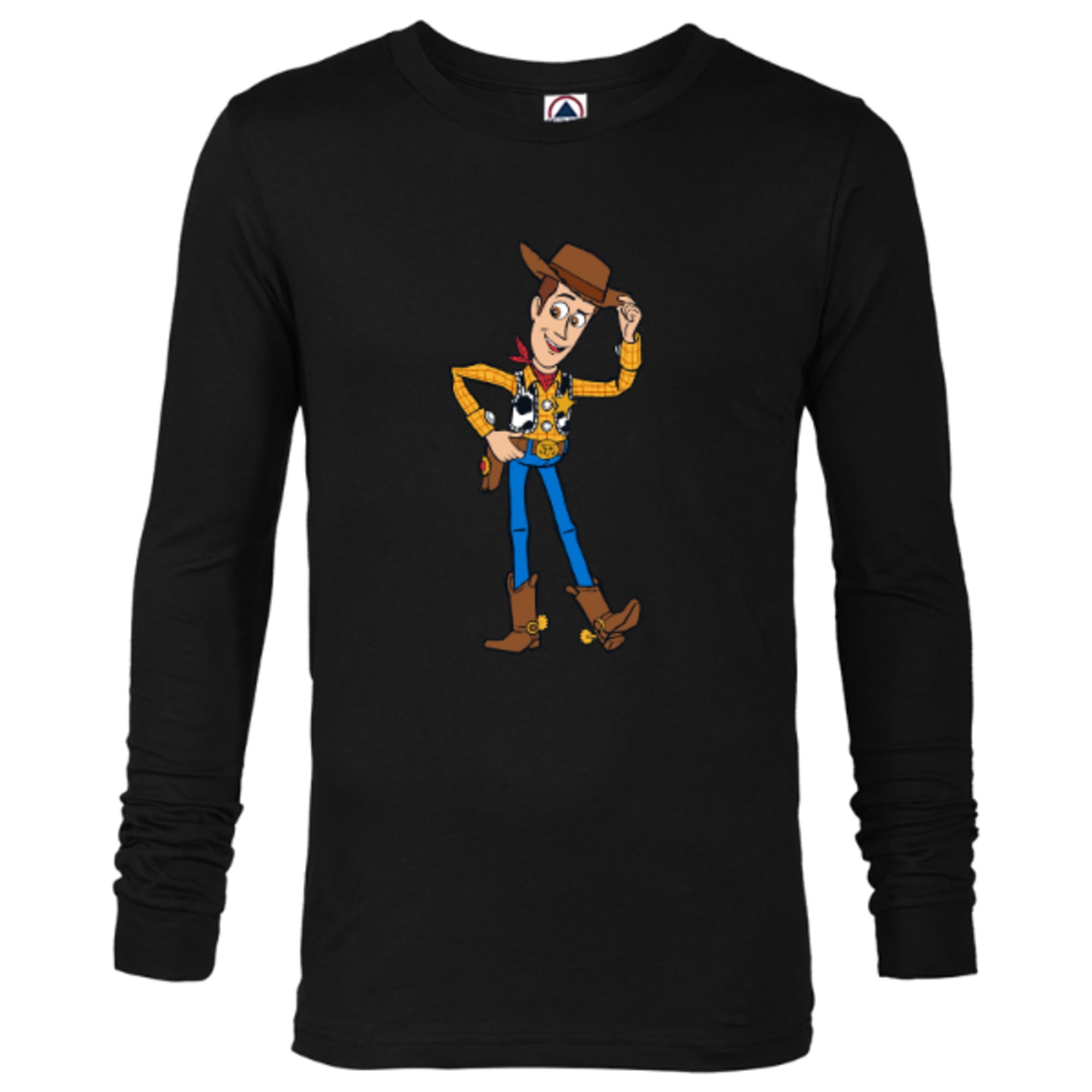 Disney Pixar Toy Story 4 Hello Woody Cowboy T-Shirt - Long Sleeve T ...
