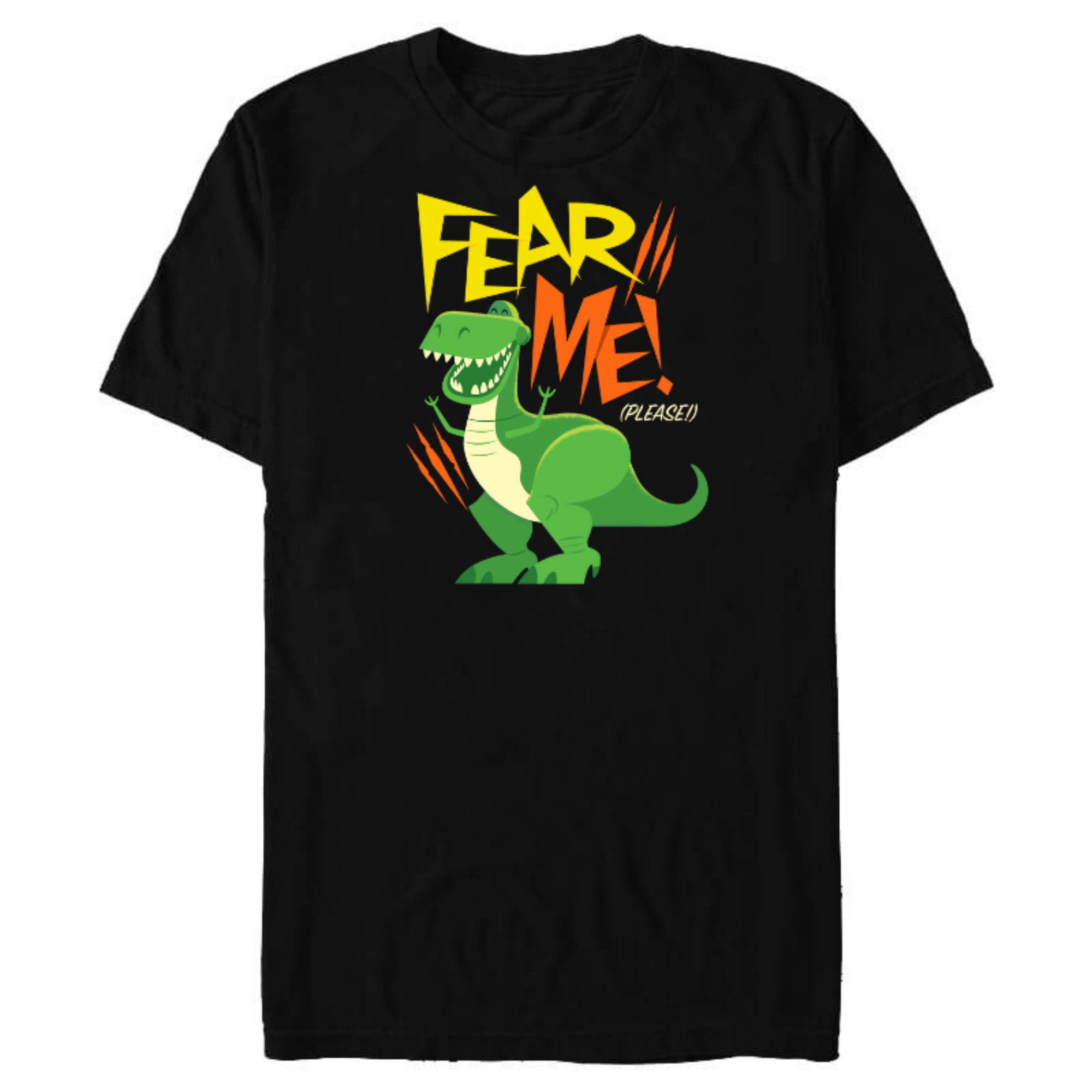 Disney Pixar Toy Story 4 Rex Fear Me Please T-Shirt- Short Sleeve ...