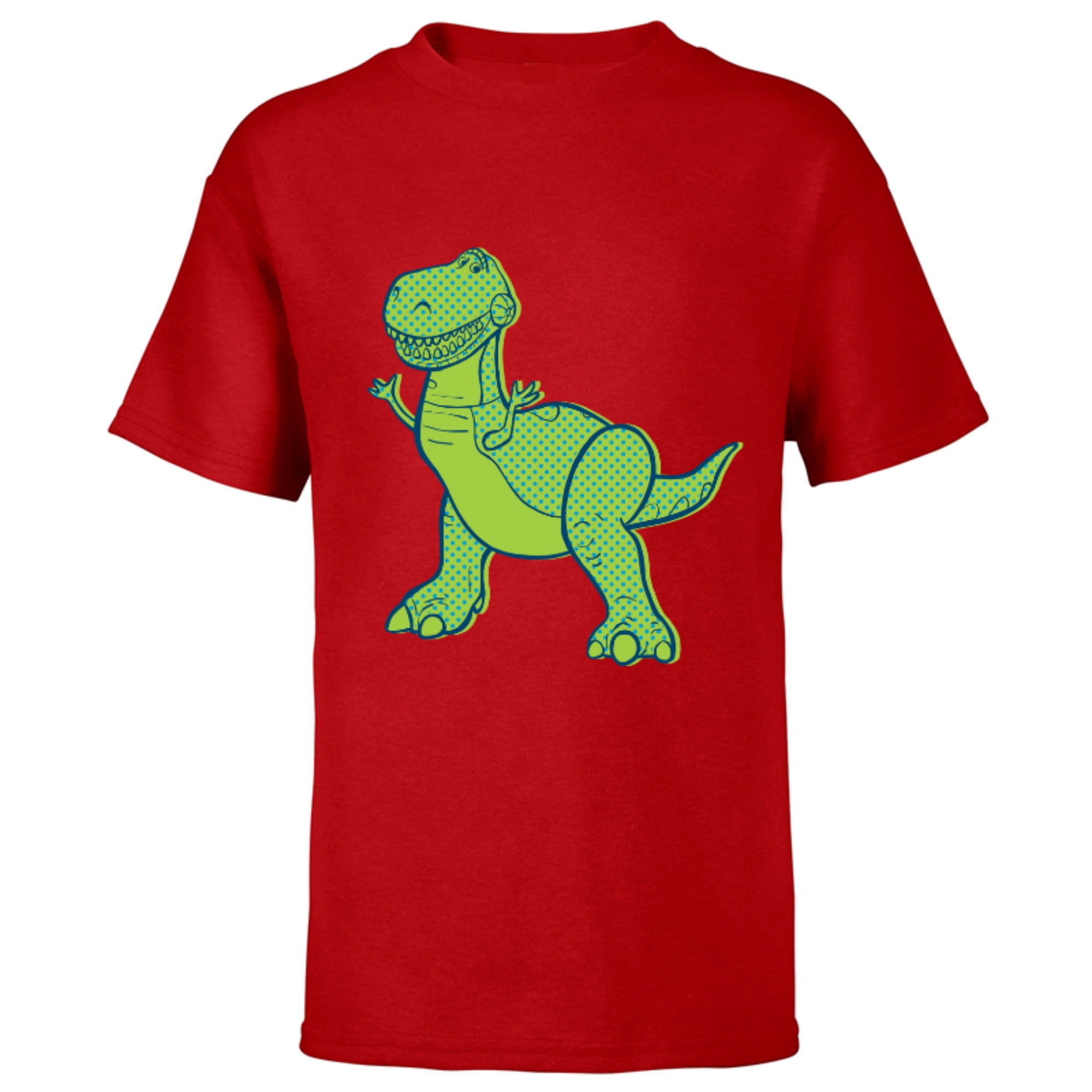 Disney Pixar Toy Story 4 Rex Halftone T-Shirt - Short Sleeve T-Shirt ...
