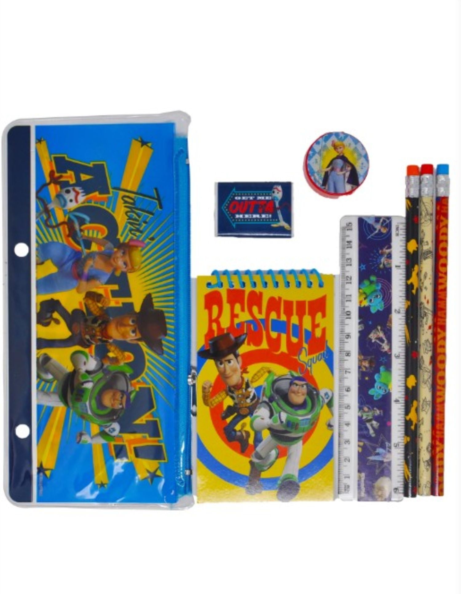 Disney Pixar Toy Story 4 Stationery Bundle – 10-Piece Office & Writing ...
