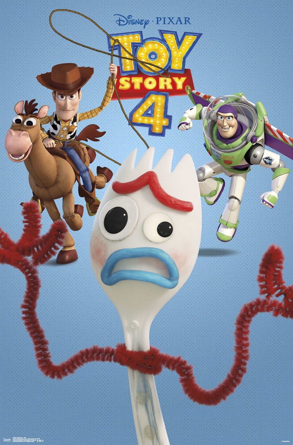 Disney Pixar Toy Story 4 - Trio Wall Poster, 22.375" x 34" - Walmart.com
