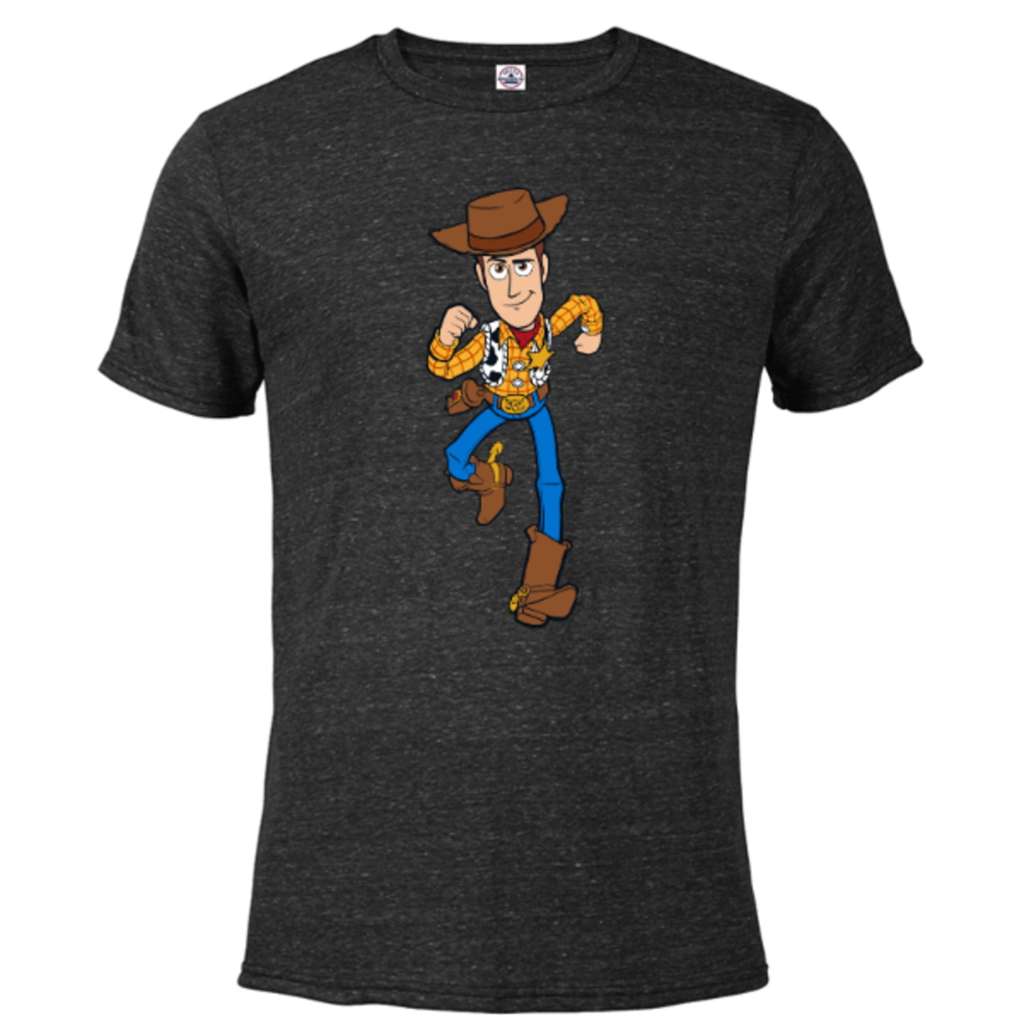 Disney Pixar Toy Story 4 Woody on the Run T-Shirt- Short Sleeve Blended ...