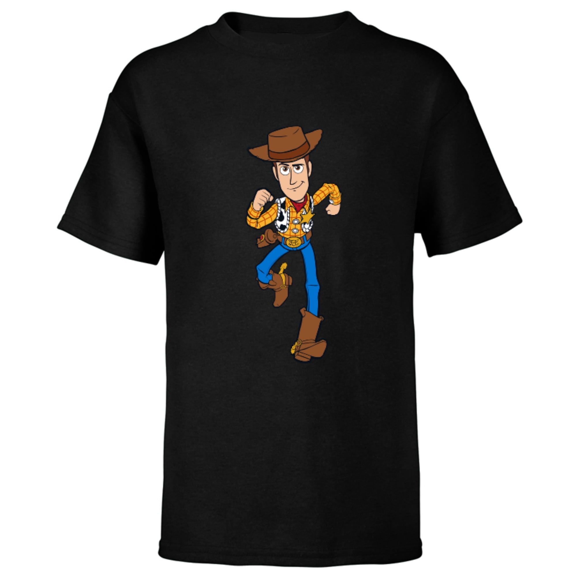 Disney Pixar Toy Story 4 Woody on the Run T-Shirt - Short Sleeve T ...