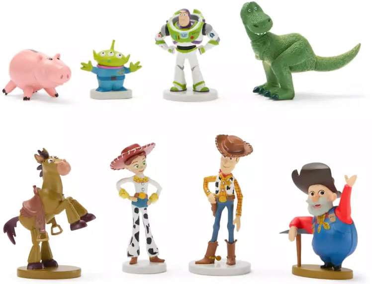 Disney / Pixar Toy Story 8-Piece PVC Figure Play Set - Walmart.com