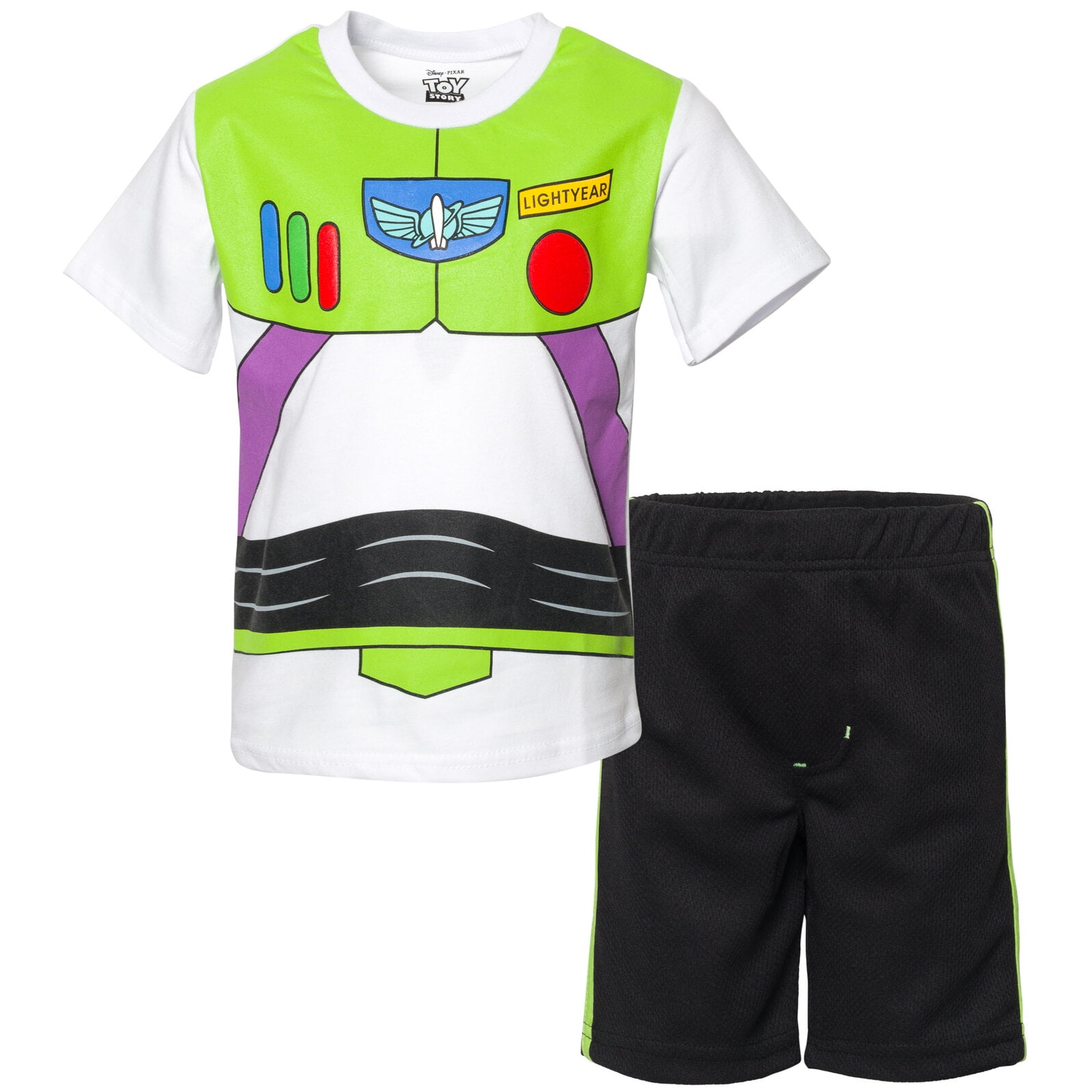 Disney Pixar Toy Story Buzz Lightyear Little Boys Cosplay T-Shirt and ...