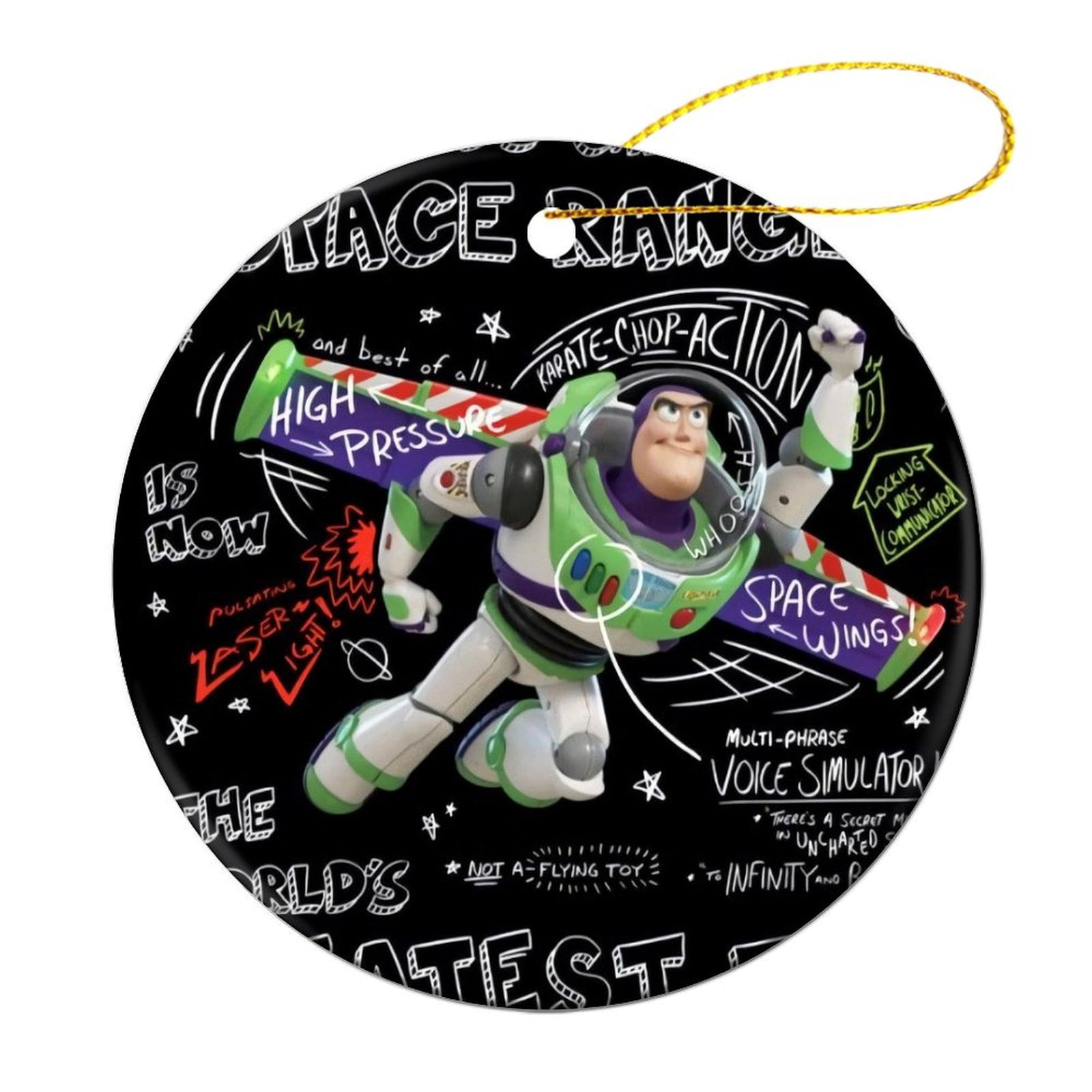 Disney Pixar Toy Story Buzz Lightyear The World’s Greatest Christmas ...