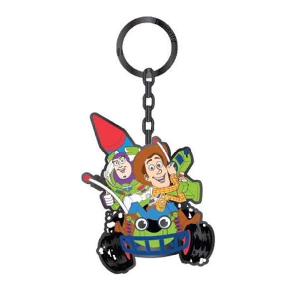 Disney Pixar Toy Story Buzz Lightyear and Woody Enamel Key Chain ...