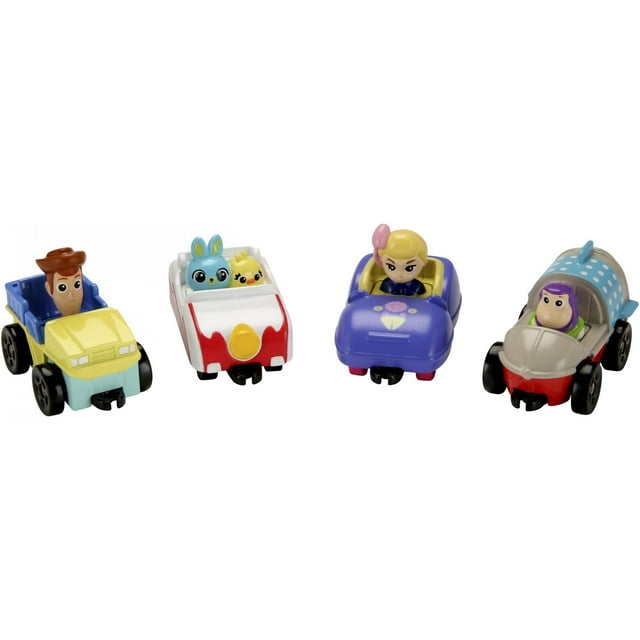 Disney Pixar Toy Story Carnival Speedsters Character 4-Pack - Walmart.com