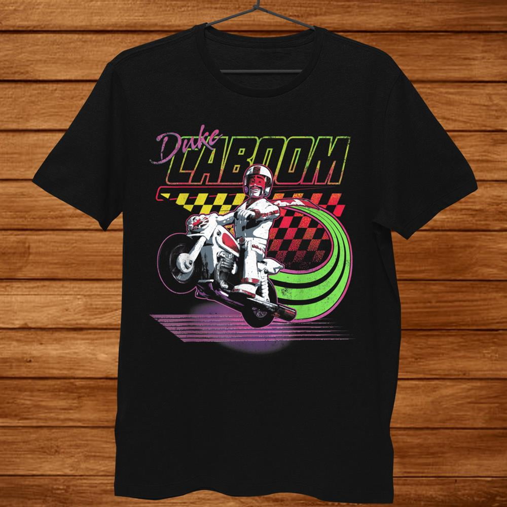 Disney Pixar Toy Story Duke Caboom Checkered Jump Shirt, Unisex Up To ...