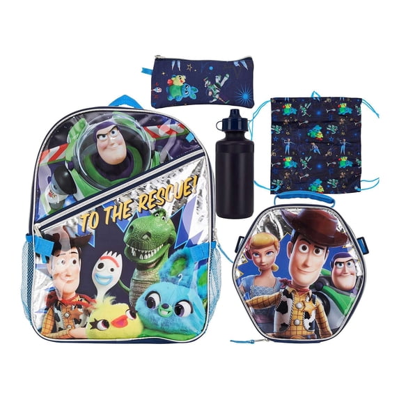 Disney / Pixar Toy Story Girls 5-piece Backpack & Lunch Bag Set ...