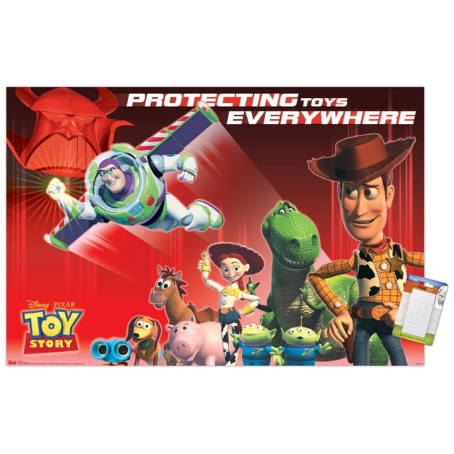 Disney Pixar Toy Story - Group Wall Poster, 14.725" x 22.375" - Walmart.com