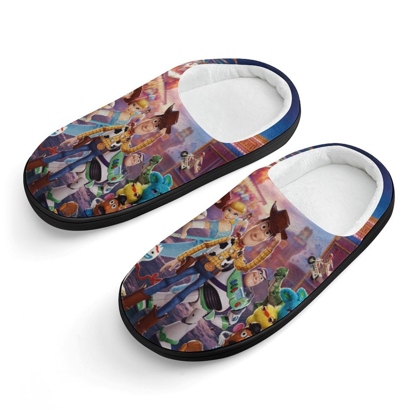Disney Pixar Toy Story Line Up Slippers for Kids Girls Boys Teen,Soft ...