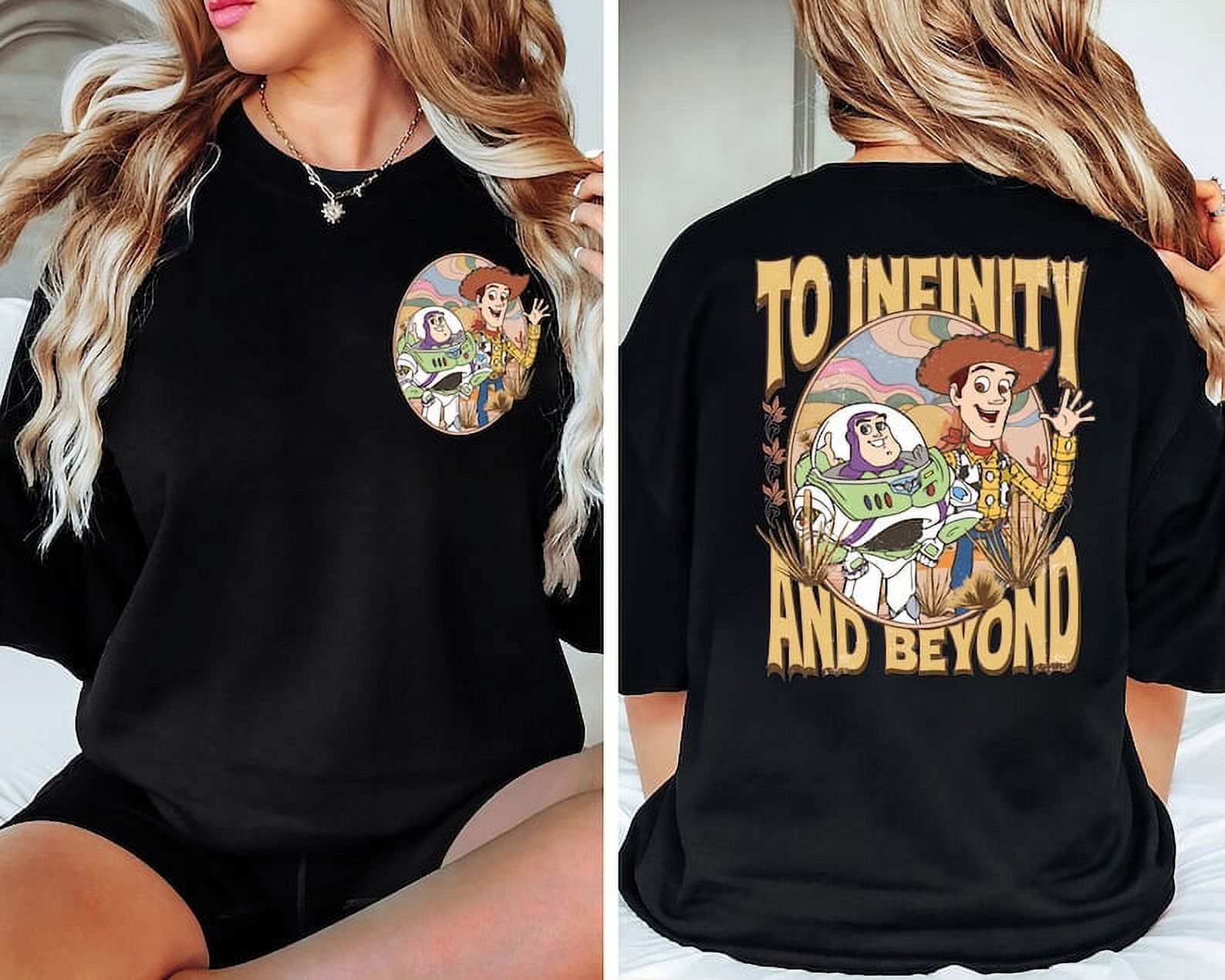 Disney Pixar Toy Story Shirt, To Infinity And Beyond Shirt, Woody and ...