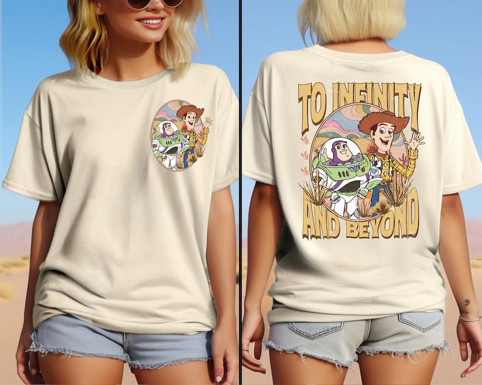 Disney Pixar Toy Story Shirt, To Infinity And Beyond Shirt, Woody and ...