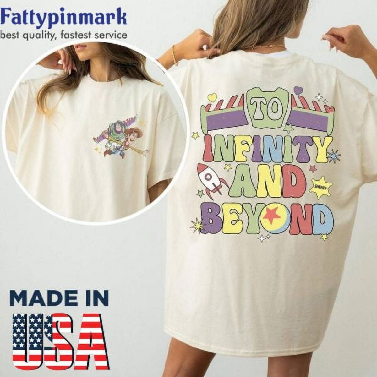 Disney Pixar Toy Story To Infinity And Beyond Shirt, Disney Toy Story ...