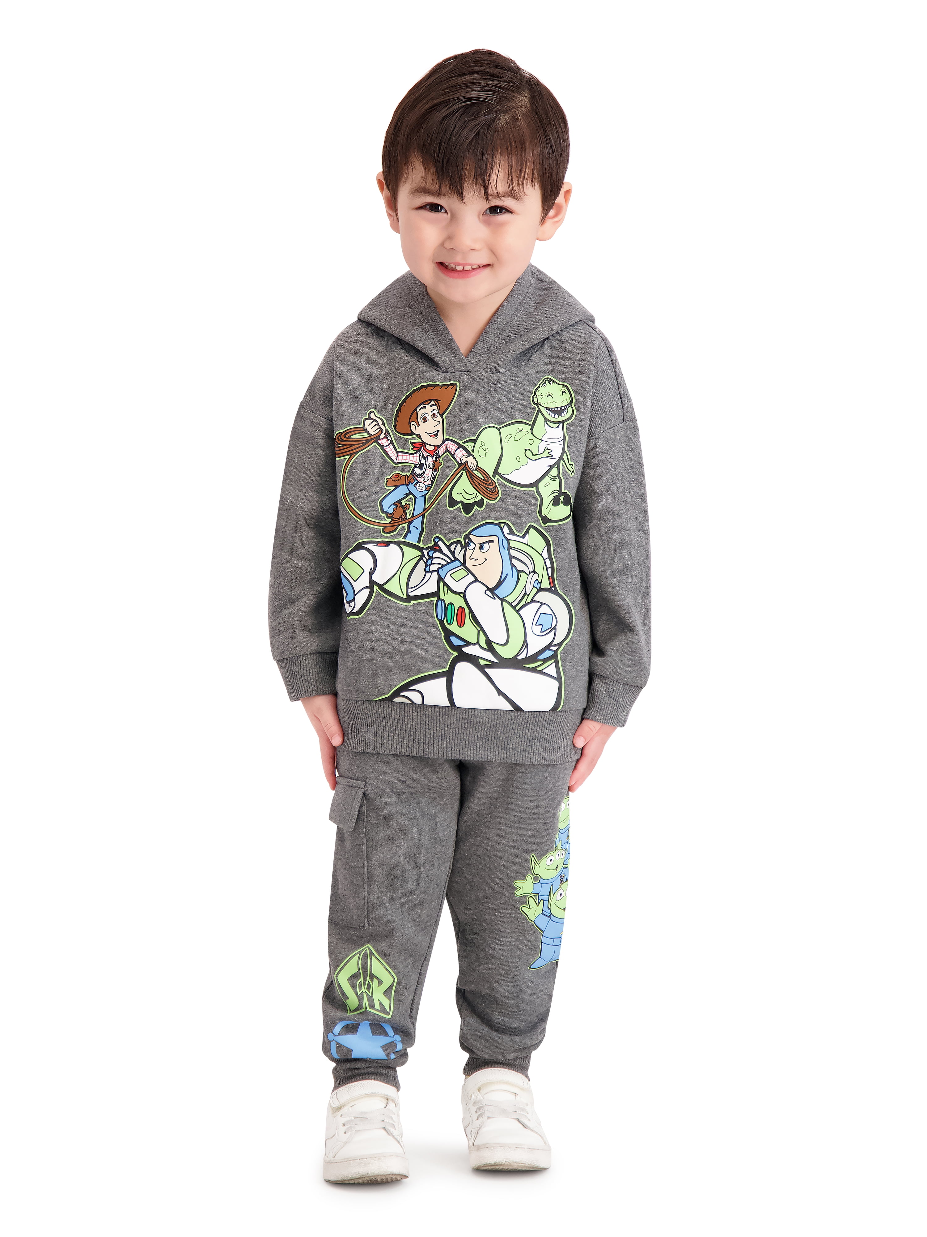 Disney Toy Story Toddler Boy 2pc Hoodie and Jogger Set, Sizes 12 Months ...
