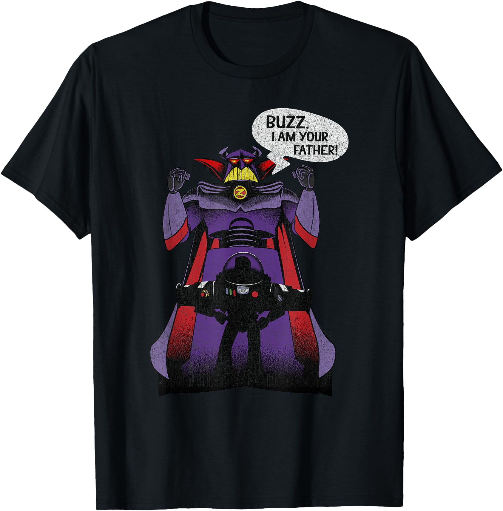 Disney Pixar Toy Story Zurg Buzz, I Am Your Father! T-Shirt - Walmart.com