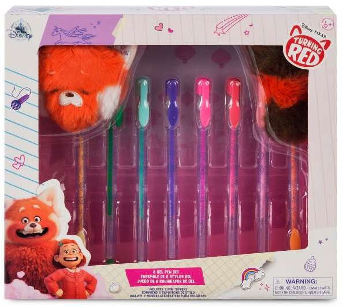 Disney / Pixar Turning Red 8 Gel Pen Set - Walmart.com