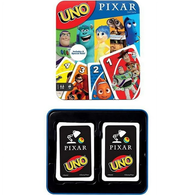 Disney / Pixar UNO Game - Walmart.com