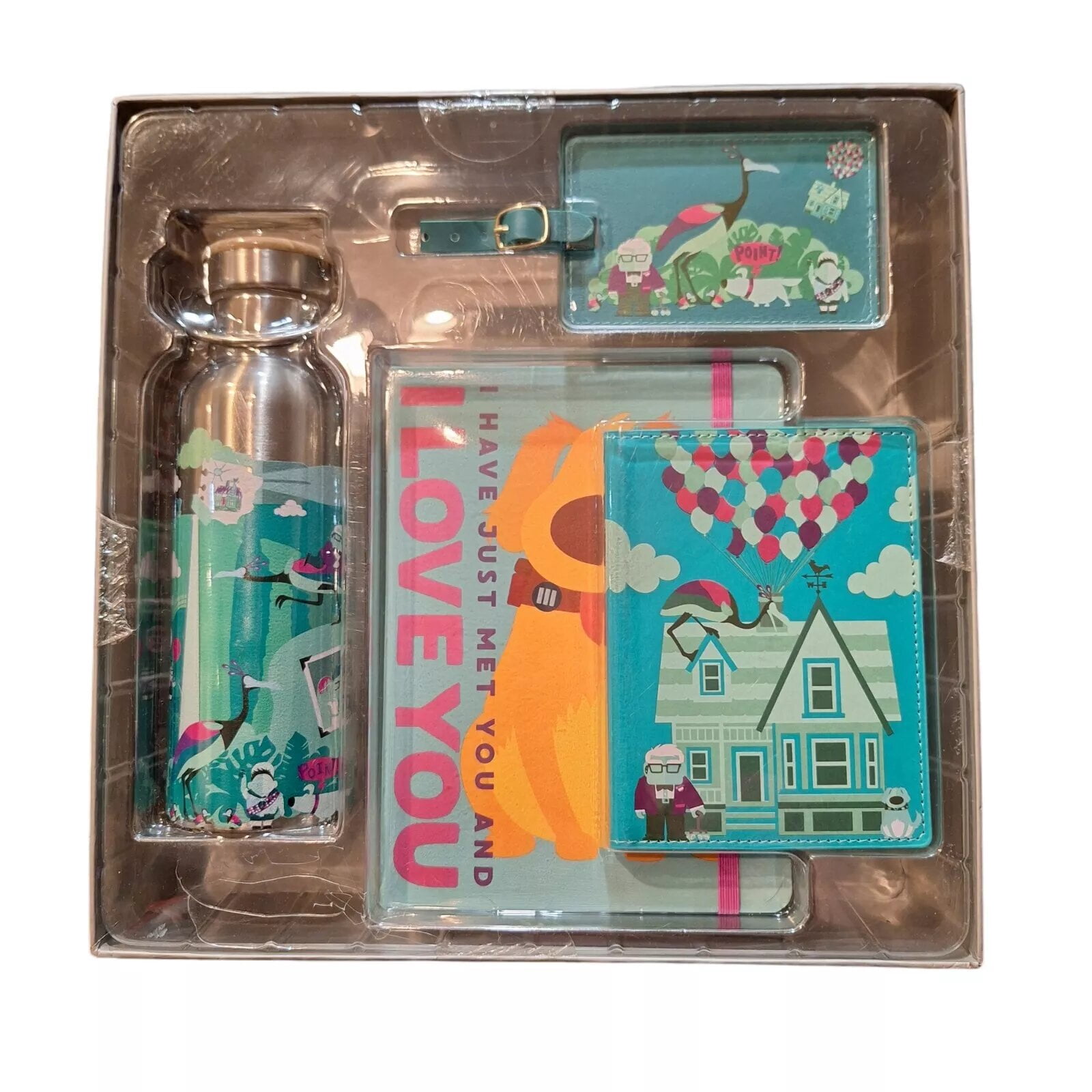 Disney Pixar UP Wilderness Explorer 4 Piece Travel Set - Walmart.com