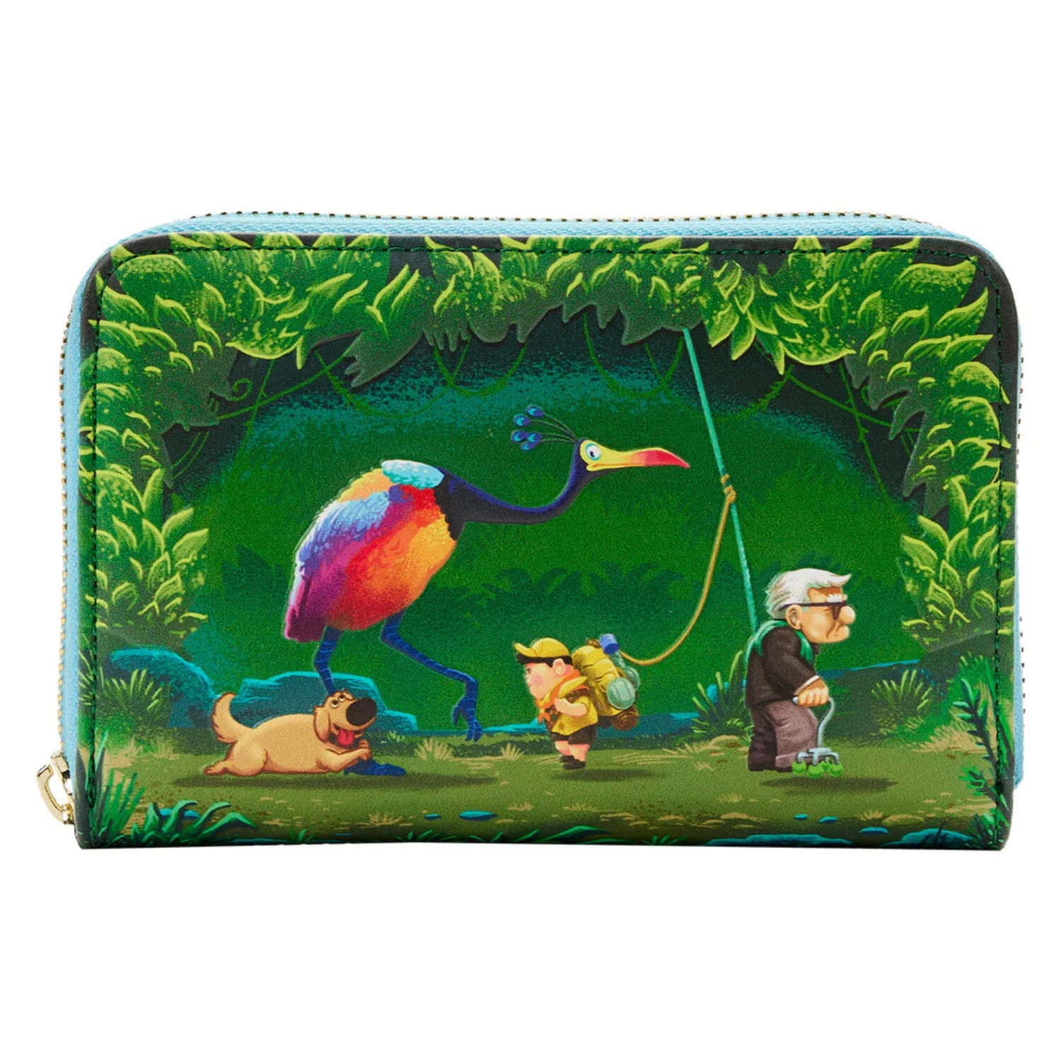 Disney Pixar - Up Moment Jungle Stroll Zip Around Wallet - Walmart.com