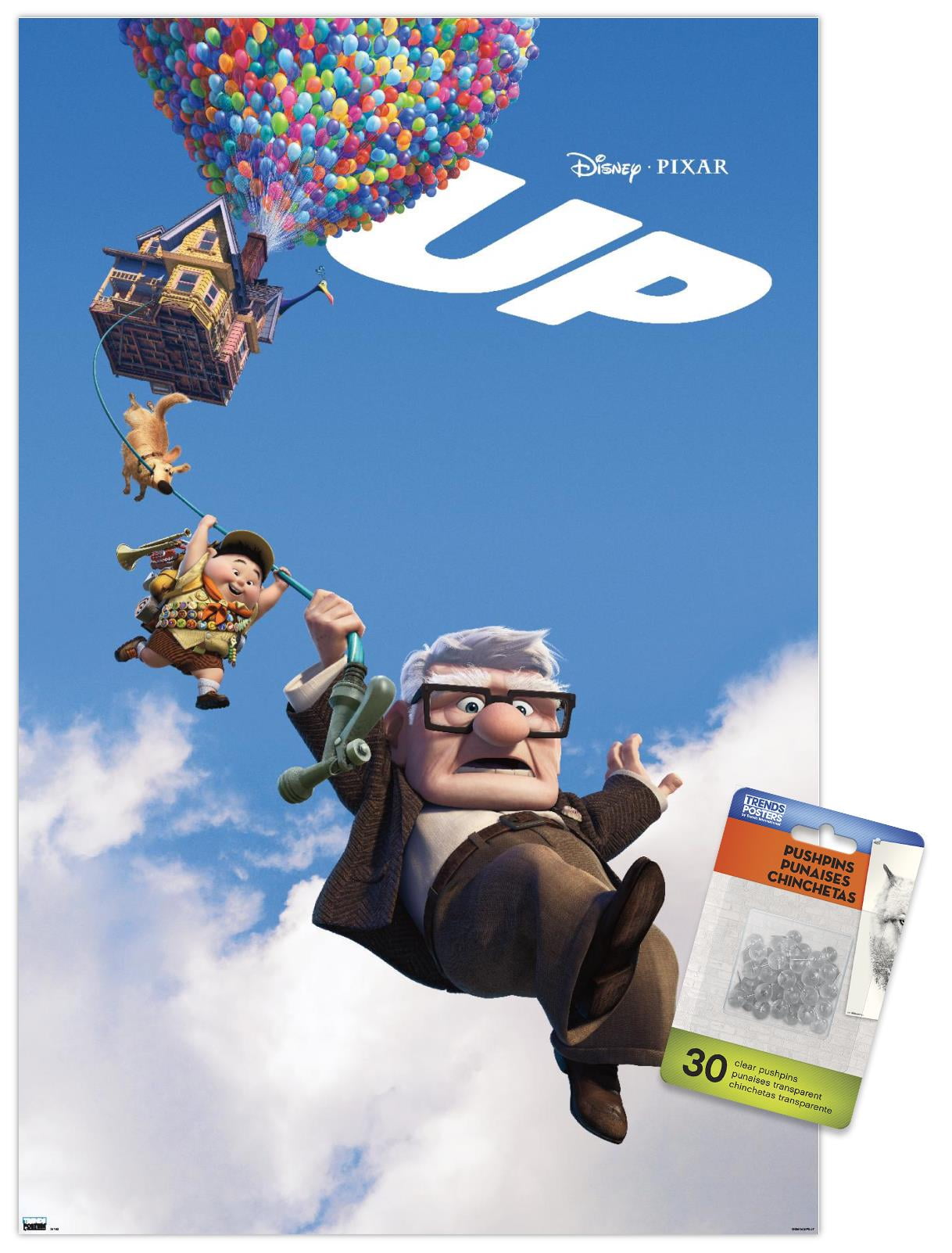 Disney Pixar Up - One Sheet Wall Poster with Push Pins, 14.725" x 22. ...