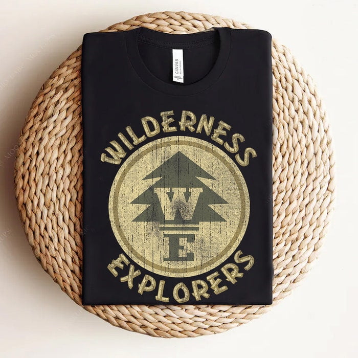 Disney Pixar Up Wilderness Explorer Badge Patch T-Shirt, Disneyland ...