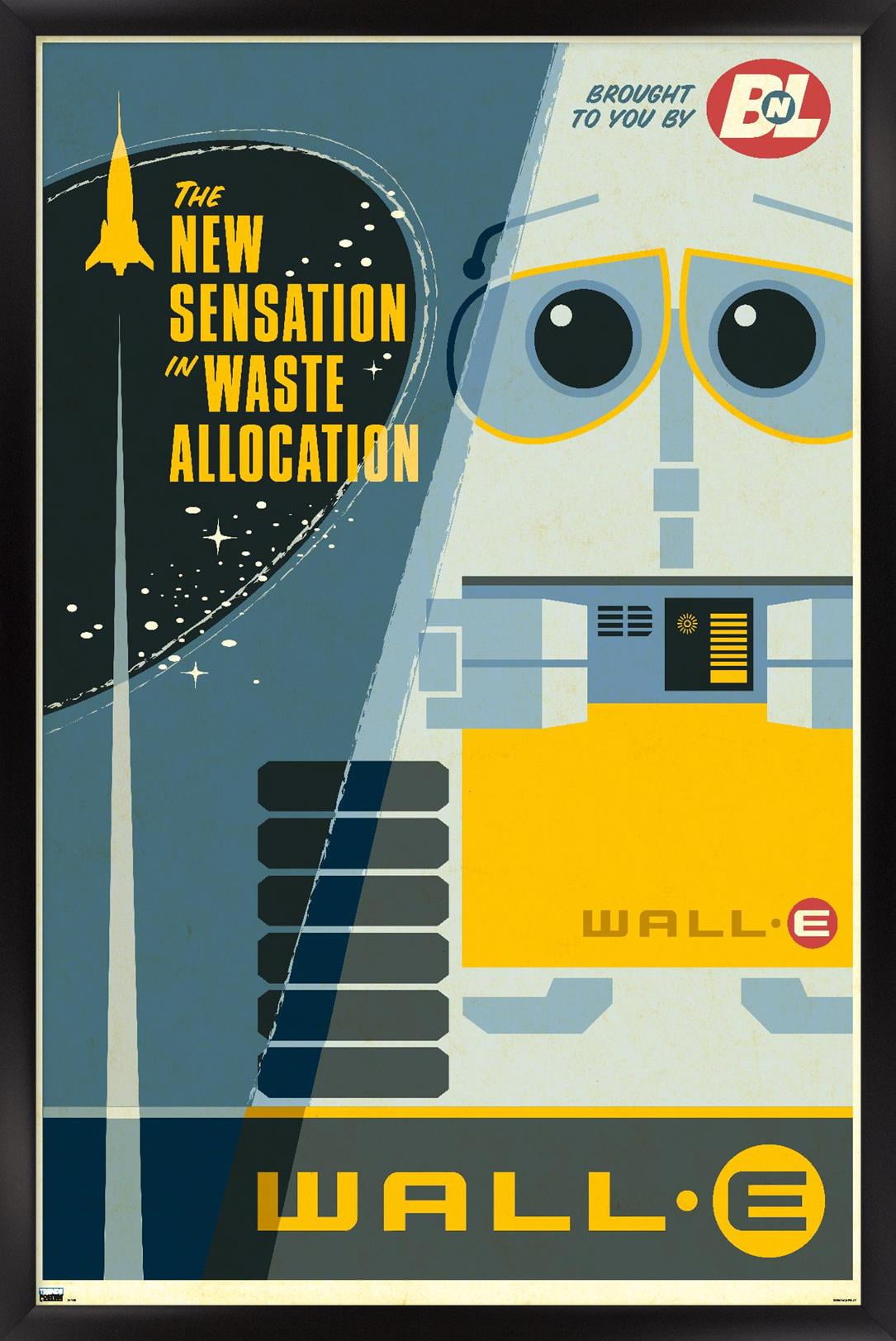 Disney Pixar Wall-E - New Sensation Wall Poster, 14.725" x 22.375 ...