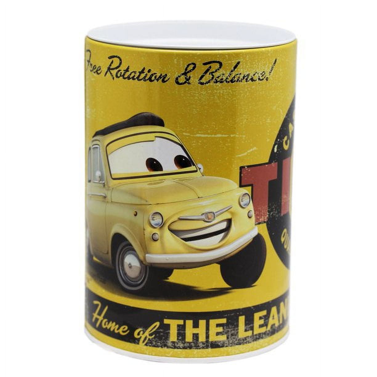 Disney Pixar's Cars Coin Bank, Luigi and Guido, Yellow, Kids Coin Bank ...