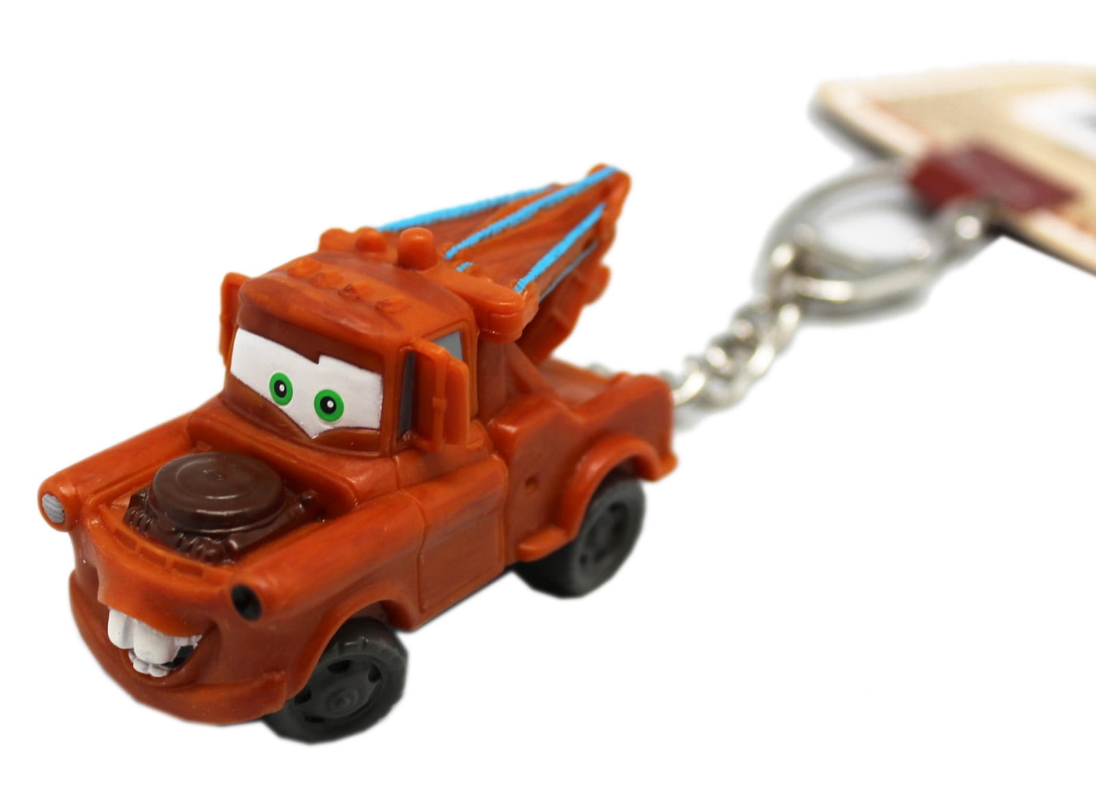 Disney Pixar Lightweight Cars Mater Charm Keychain, White - Walmart.com
