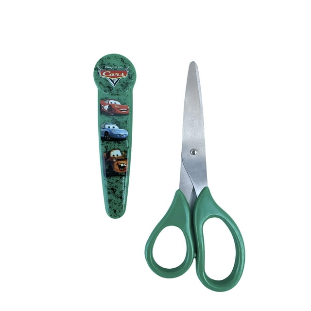 Disney Pixar's Cars Scissors -Handled Scissors w/ Safe Sleeve - Walmart.com