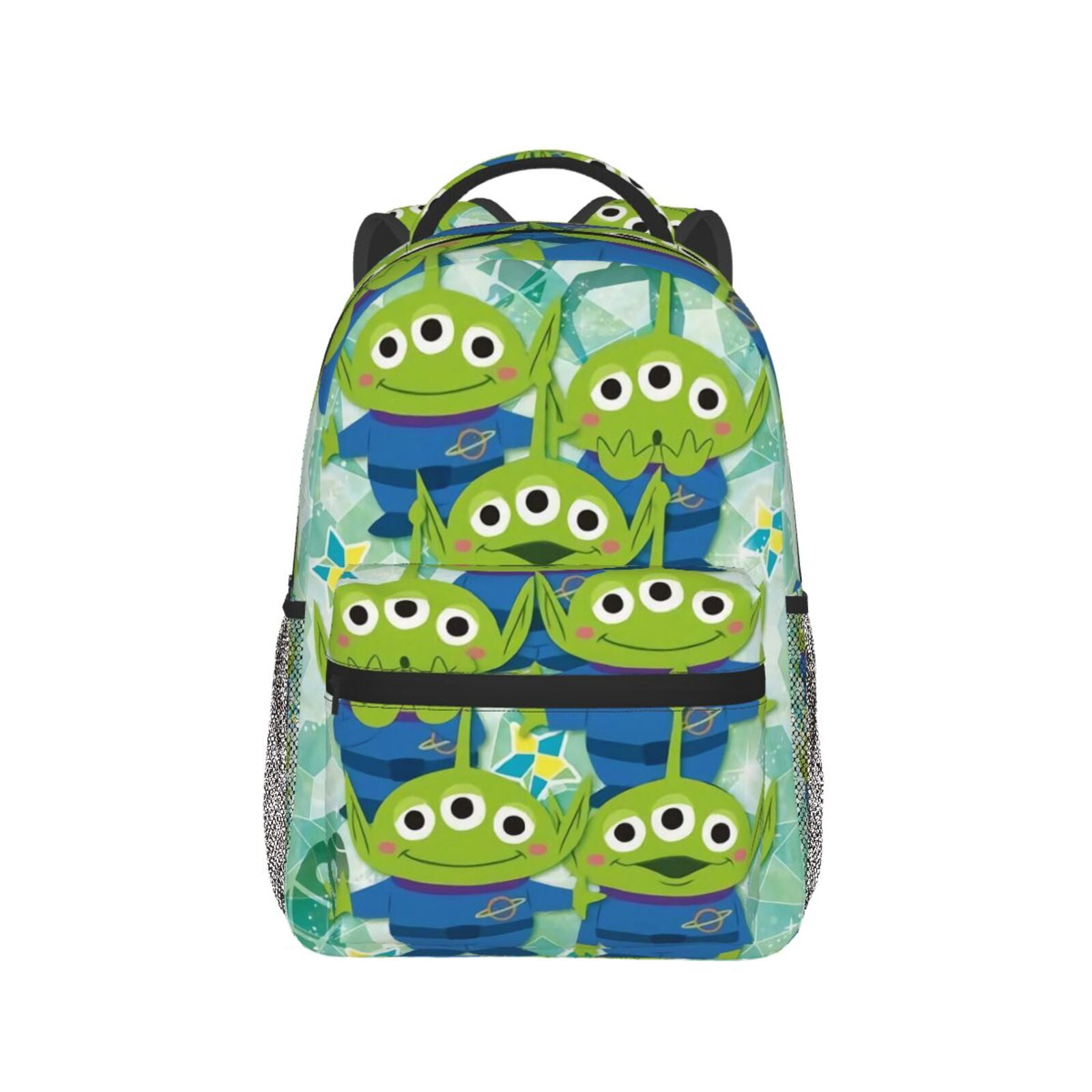 Disney&Pixar's Toy Story Alien Backpack,Polyester Canvas Casual Laptop ...