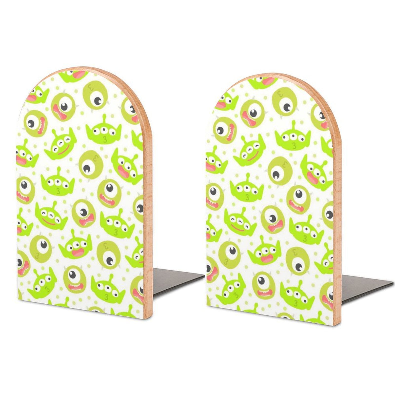 Disney&Pixar's Toy Story Alien Book Ends,Wood Bookends for Shelves to ...