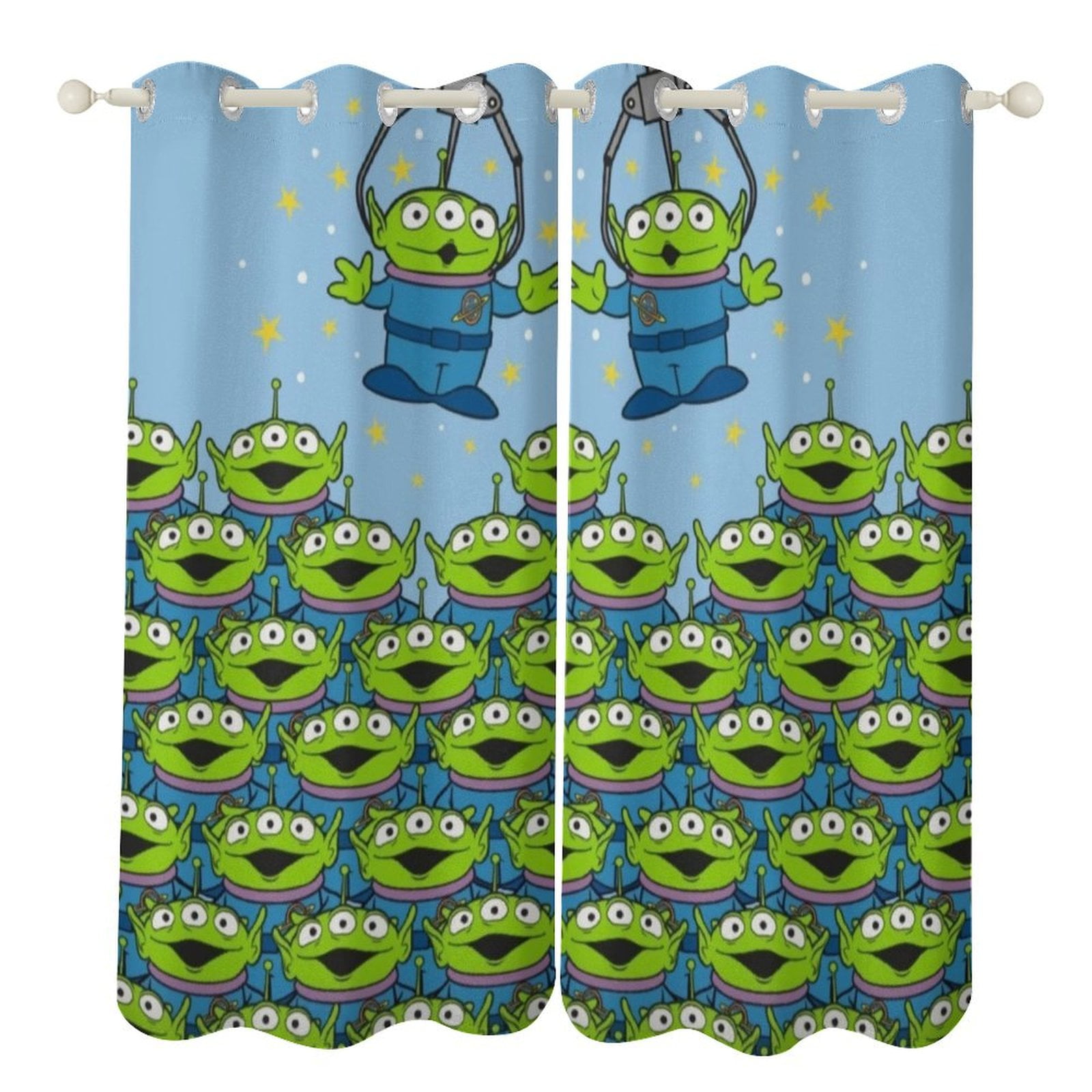 Disney&Pixar's Toy Story Alien Kids Curtains 52 X 72 Inch,Cartoon ...