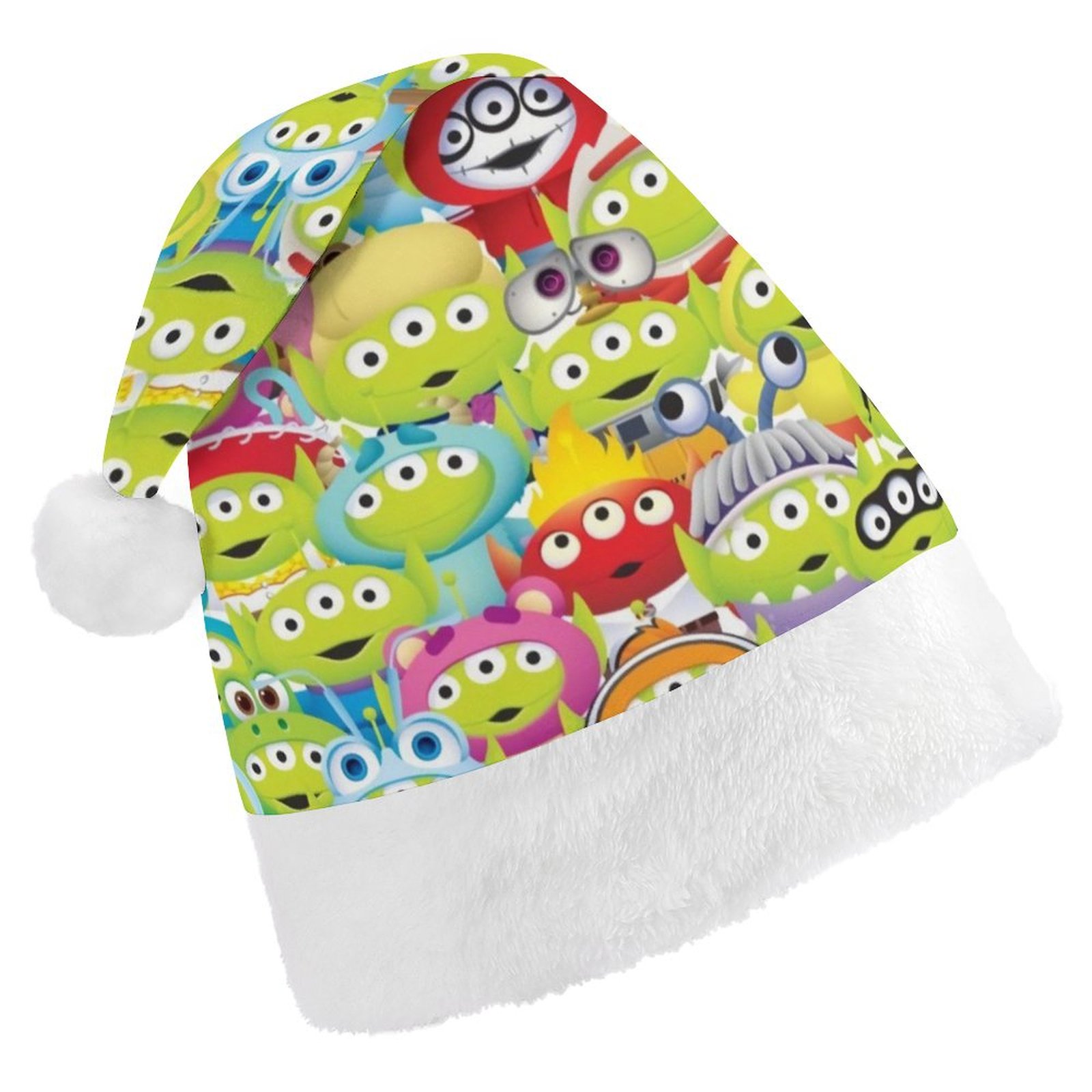 Disney&Pixar's Toy Story Alien Santa Hat for Adults,Christmas Hat,Xmas ...