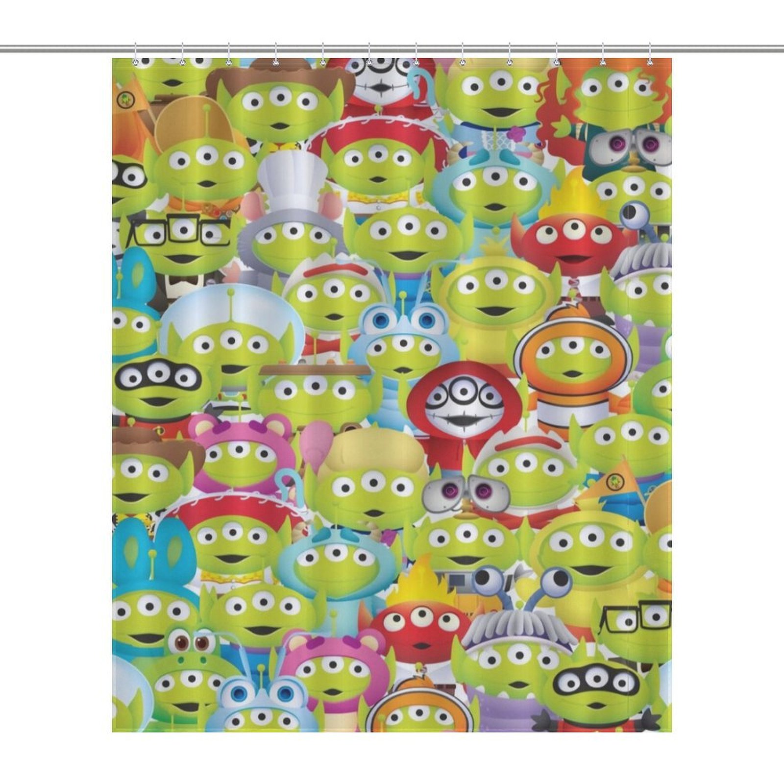 Disney&Pixar's Toy Story Alien Shower Curtain,Shower Curtain liner ...