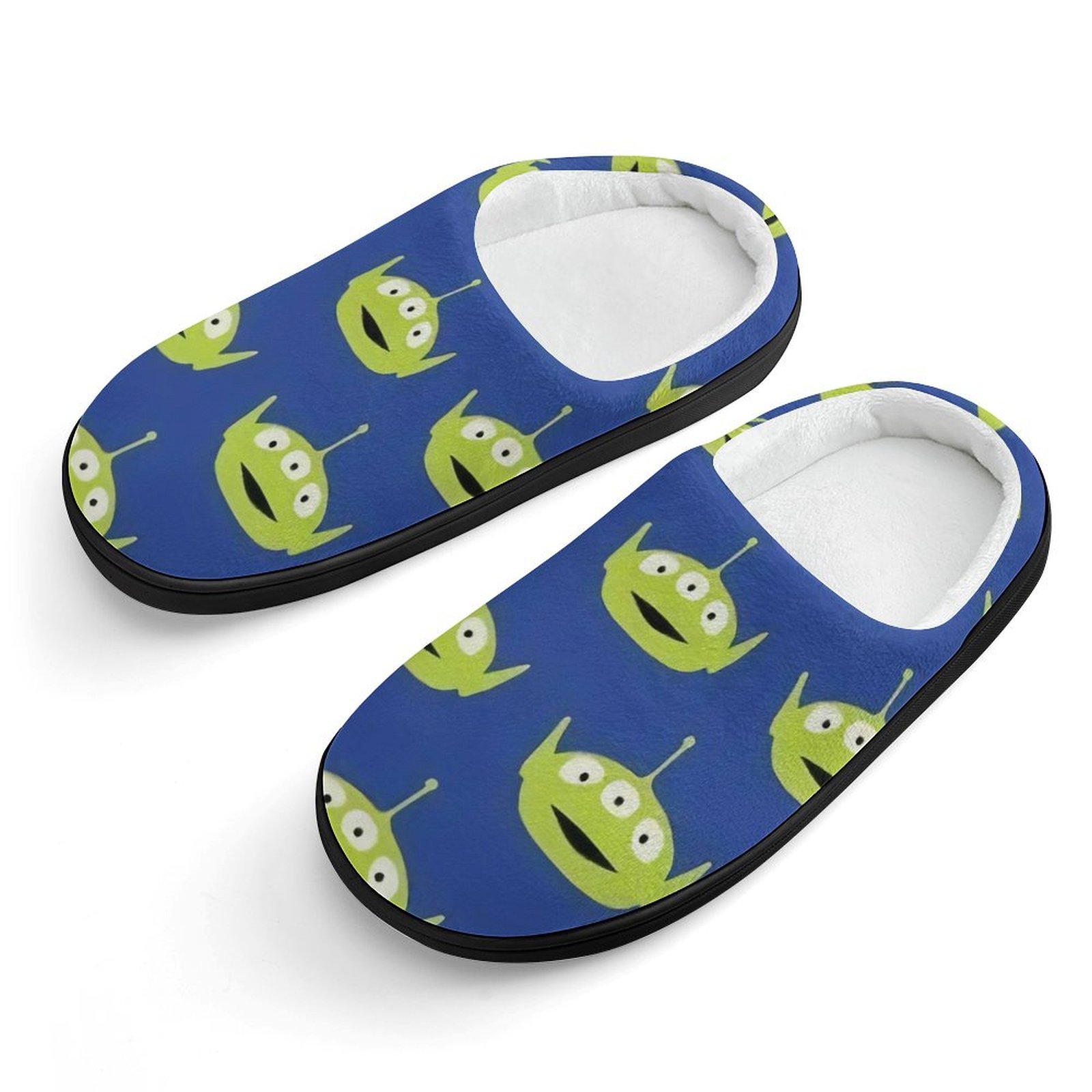 Disney&Pixar's Toy Story Alien Slippers for Girls Boys Teen,Soft Plush ...