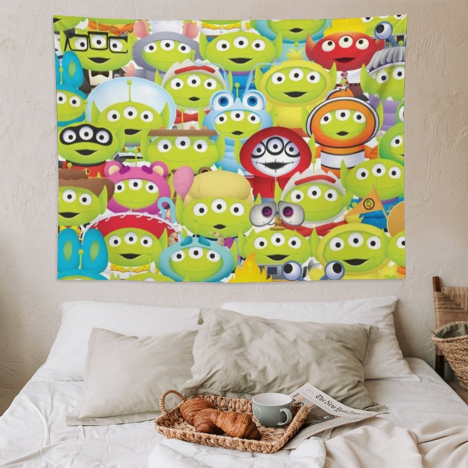 Disney&Pixar's Toy Story Alien Tapestry,Wall Tapestry,Tapestries Wall ...